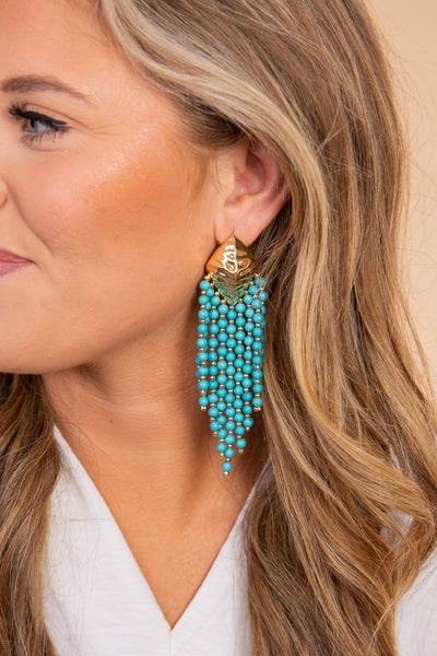 quick view coming back to you earring turquoise $ 24 . 95